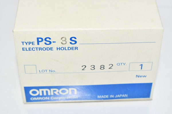 NEW Omron Automation PS-3S Electrode Holder, For Use With 3 Pole Elect