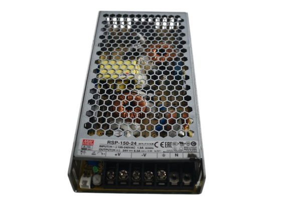 Mean Well RSP-150-24 AC-DC Single Output Enclosed power supply; Output