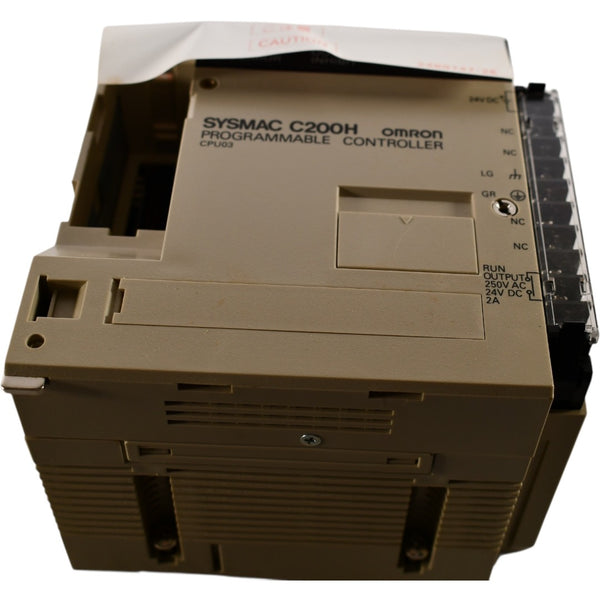 NEW Omron C200H-CPU03-E Sysmac PLC Controller 2A 24VDC Unit – VB Industrial Supply