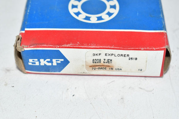 New Skf 6208 Zjem Radial Deep Groove Ball Bearing Usa 40x80x18 C3 – Vb