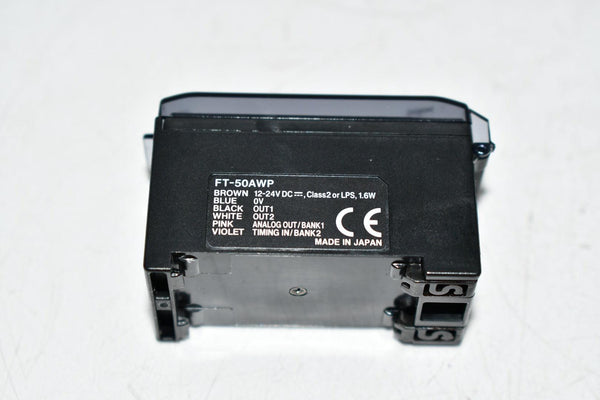 NEW Keyence FT-50AWP Digital Infrared Temperature Sensor, Amplifier, D