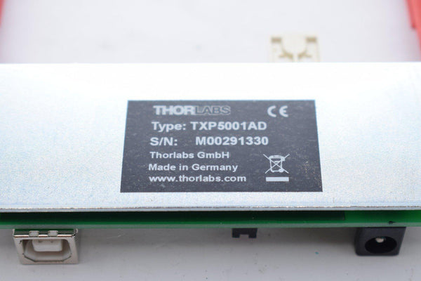 Thorlabs TXP5001AD - TXP Single Card Interface with USB Control – VB Industrial Supply
