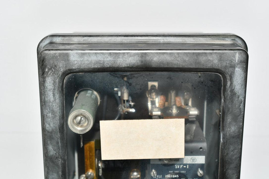 Westinghouse SVF-1 Auxiliary Relay 120v-ac 1961845 120V W/ Enclosure ...