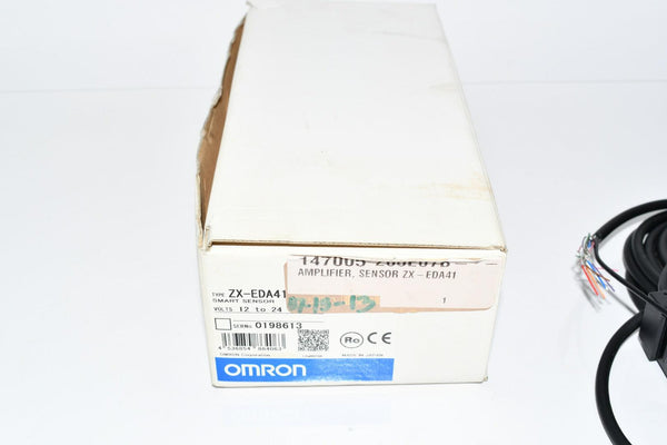 NEW Omron ZX-EDA41 2M INDUCTIVE SENSOR AMPLIFIER ZX SERIES PNP OUTPUT ...