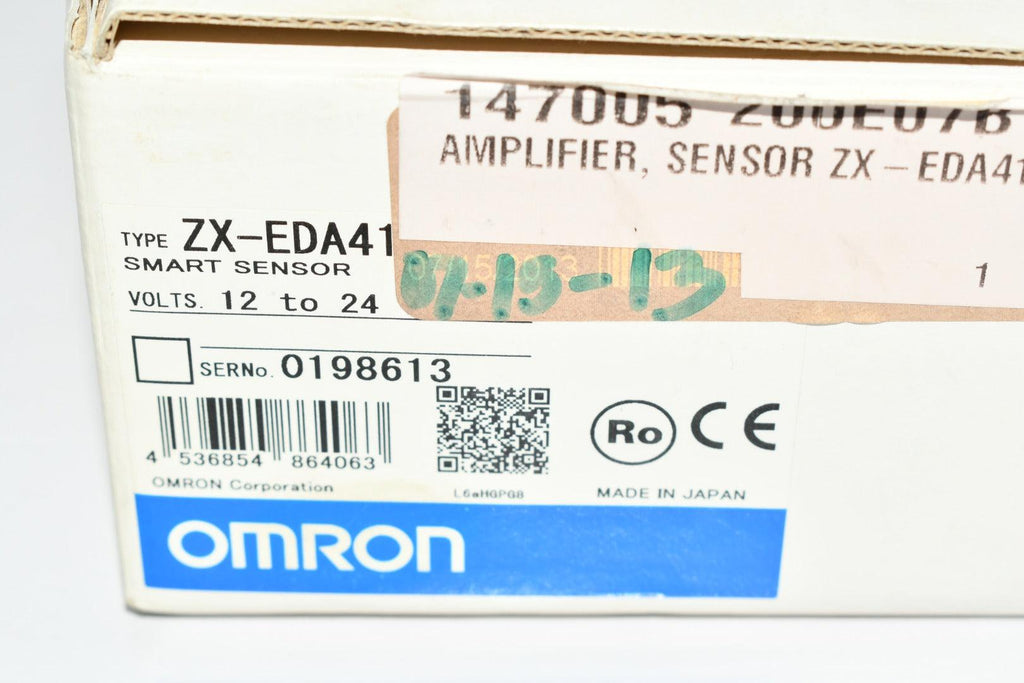 NEW Omron ZX-EDA41 2M INDUCTIVE SENSOR AMPLIFIER ZX SERIES PNP OUTPUT ...
