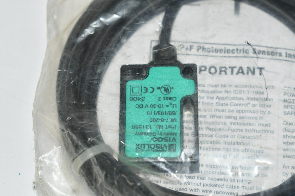 NEW PEPPERL+FUCHS VISOLUX ML7-8-200/59/103/115 131550 Diffuse Mode ...