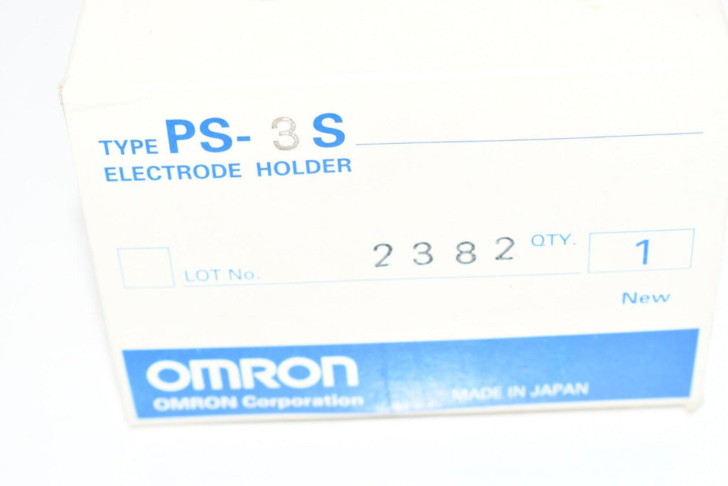 NEW OMRON PS-3S PS3S Electrode Holder, 3-Pole – VB Industrial Supply
