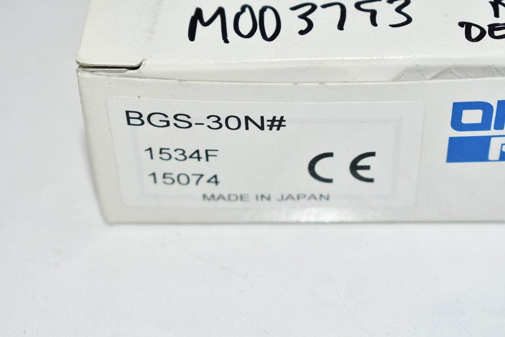 NEW Optex BGS-30N SENSOR BACKGROUND SUPPRESSION 0 TO 300 MM SENSING DISTANCE NPN TYPE – VB ...