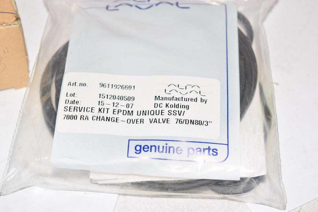 NEW ALFA LAVAL Part no. 9611926601 Service Kit EPDM 76/DN80/3'' Valve ...