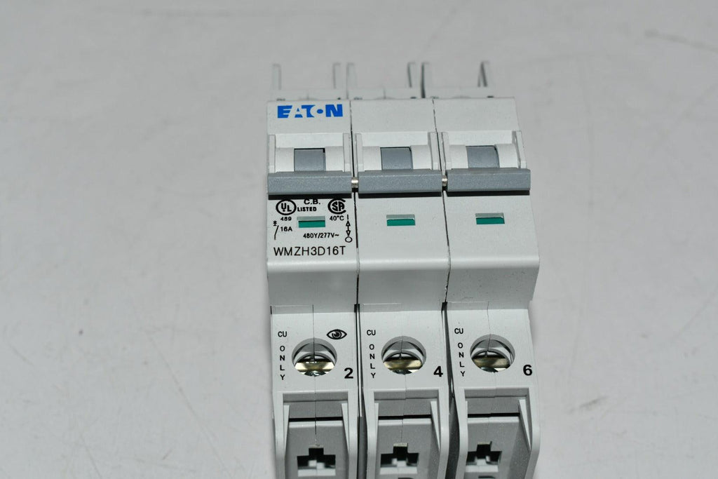 NEW Eaton WMZH3D16T Miniature Circuit Breaker 16A 14kA Type D UL489 RT ...