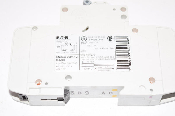NEW Eaton Cutler-Hammer WMZD1C04 Circuit Breaker 4A 10kA Type C – VB ...
