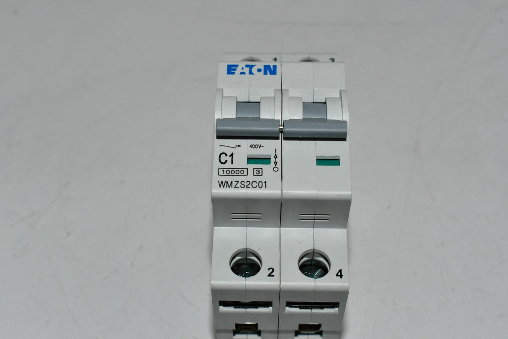 NEW Eaton WMZS2C01 Miniature CB Circuit Breaker 1A 10kA Type C UL1077 ...