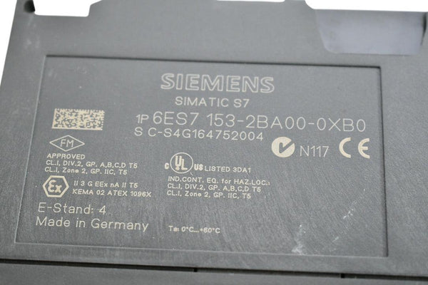 Siemens 6ES7153-2BA00-0XB0 SIMATIC ET200M IM153-2 HF Interface Module ...