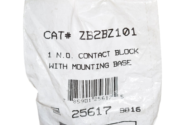 NEW Schneider Electric ZB2BZ101 1 N.O. Contact Block
