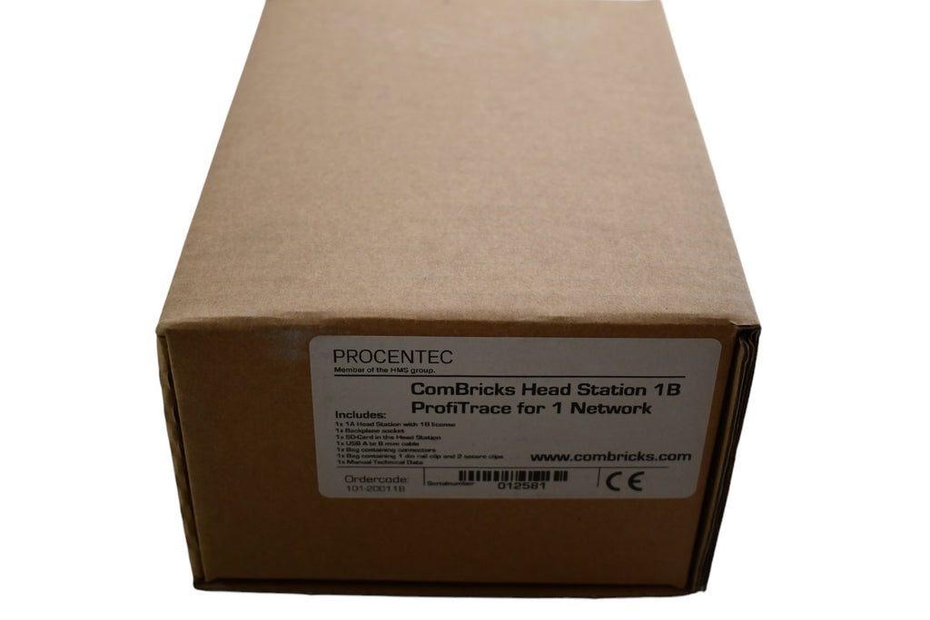 NEW Procentec 101-20011B ComBricks Head Station Type 1B ProfiTrace Net ...