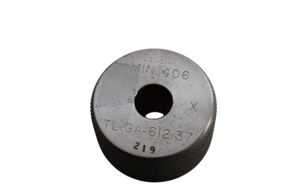 Sheffield TLGA-612-37 .406'' X Master Bore Ring Gage Inspection Check ...