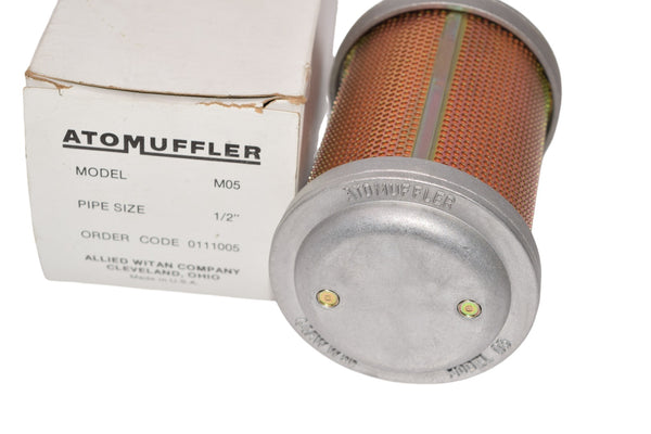 NEW Atomuffler M05 1/2'' Air Exhaust Muffler – VB Industrial Supply
