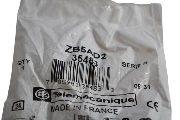 NEW Telemecanique ZB5AD2 Selector Switch Head, 2-Pos, Standard Handle,