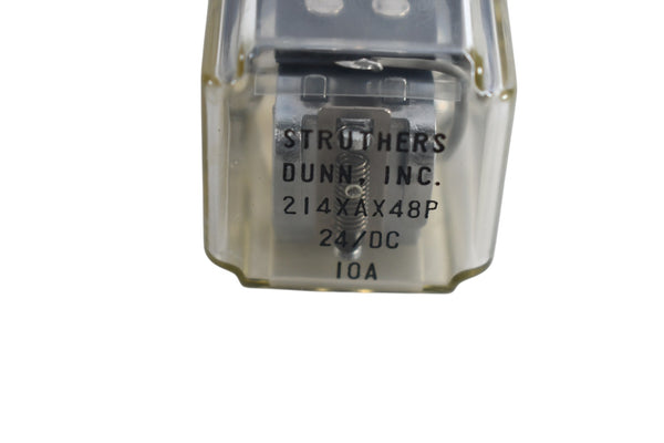 NEW Struthers-Dunn 214XAX48P-24DC RELAY 214 SERIES 10 AMP 24 VDC COIL