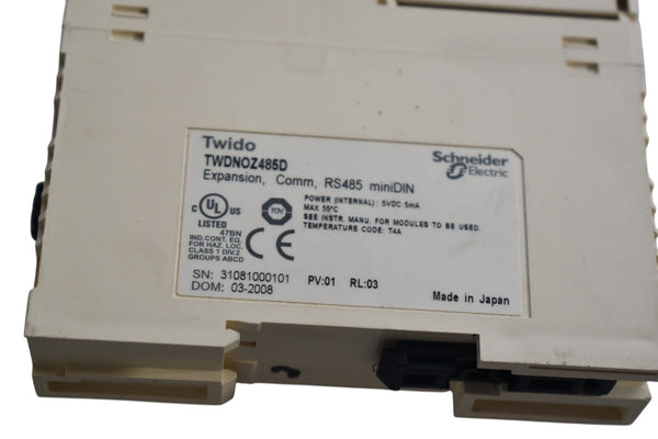 Schneider Electric TWDNOZ485D Electric PLC Expansion Module Communicat
