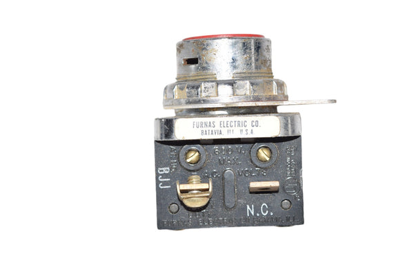 Furnas BJP2 Stop Push Button Switch Assembly - Red – VB Industrial Supply