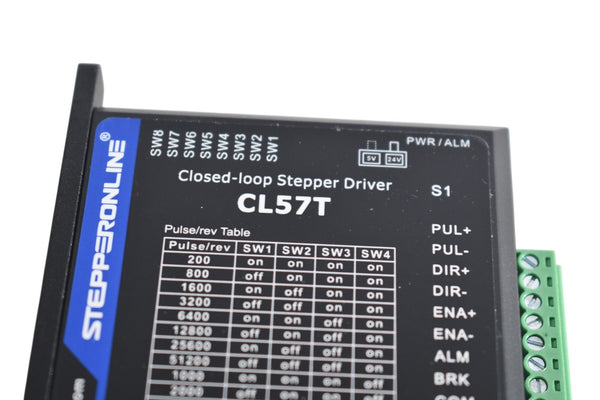 NEW Stepperonline CL57T Closed Loop Stepper Driver 0-8.0A 24-48VDC Ste ...