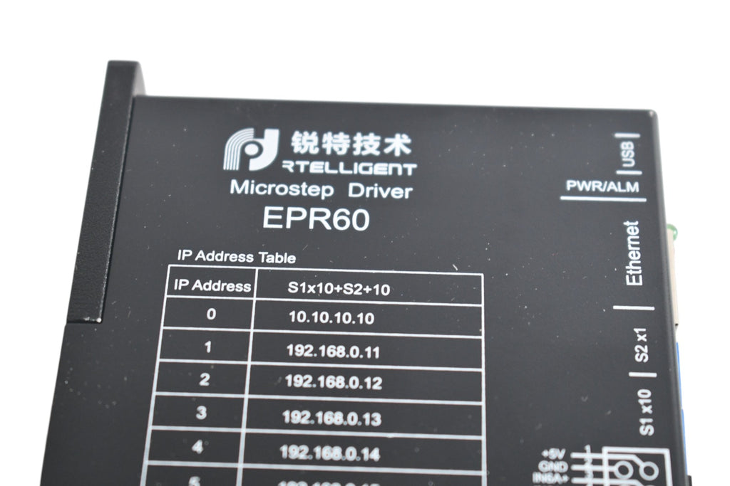 NEW RTELLIGENT EPR60 MODBUS/TCP Ethernet Stepper Driver Motor Controll ...
