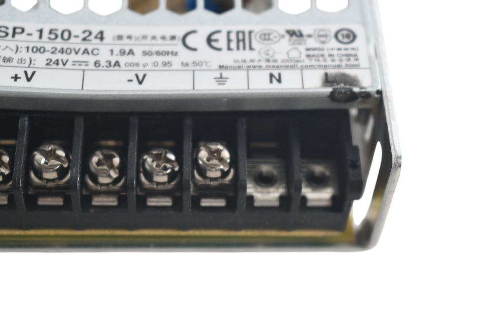 Mean Well RSP-150-24 AC-DC Single Output Enclosed power supply; Output ...