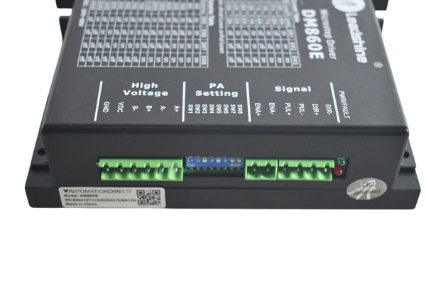 Leadshine DM860E DC microstepping stepper drive, 7.2A per phase – VB ...