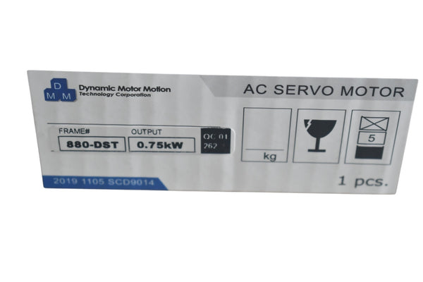NEW Dynamic Motor Motion 880-DST DST 0.75kW AC Servo Motor – VB ...