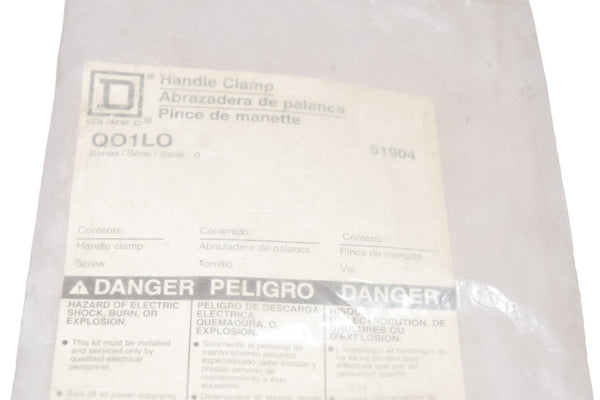 NEW Square D QO1LO Handle Clamp – VB Industrial Supply