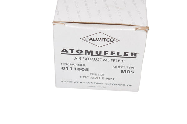 NEW AtoMuffler Alwitco 0111005 M05 Air Exhaust Muffler – VB Industrial ...