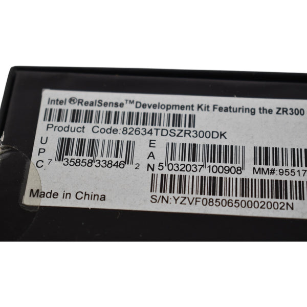 NEW Intel RealSense Development Kit Featuring the ZR300 – VB Industrial ...
