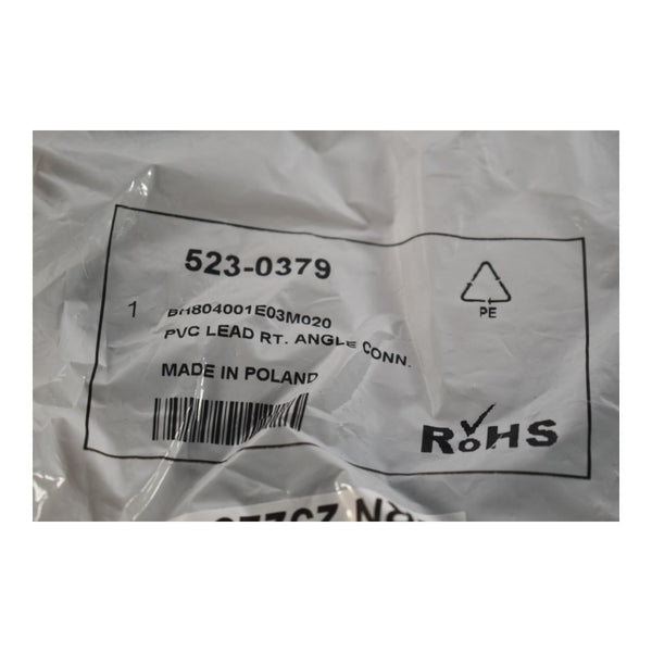 NEW RS COMPONENTS 523-0379 CABLE PVC Lead RT. Angle Connection