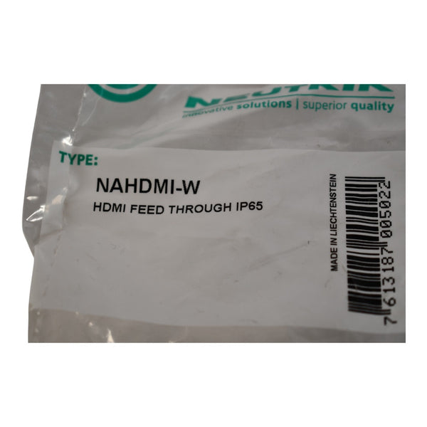NEW Neutrik NAHDMI-W Connector Feed through HDMI IP65 rated, NAH Serie