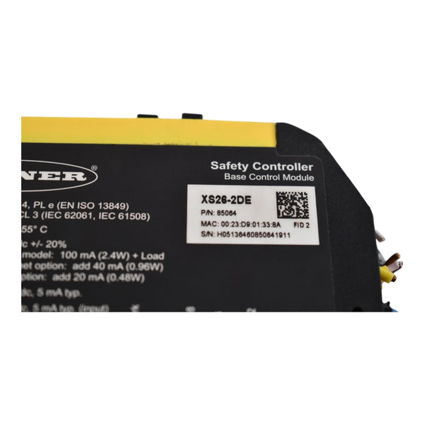 Banner Engineering XS26-2DE Expandable Safety Controller, PLC