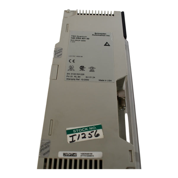 Schneider Electric 140CRA93100 RIO drop adaptor module Modicon Quantum ...
