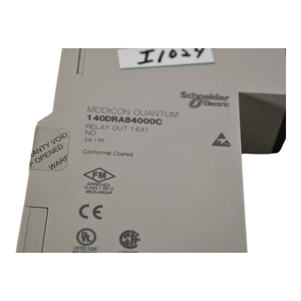 Schneider Electric 140DRA84000C MODICON QUANTUM RELAY DISCRETE OUTPUT ...