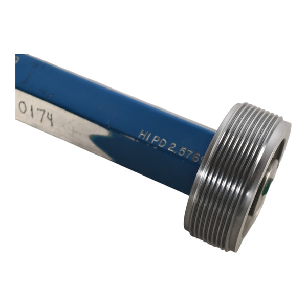 2.6250-12 UNJ-3B Thread Plug Inspection Gage GO pd 2.5709 NO Go 2.5769