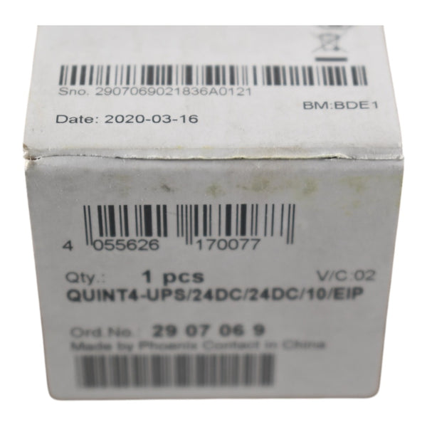 NEW Phoenix Contact 2907069 Power supply uninterruptible 24VDC IN;10A;