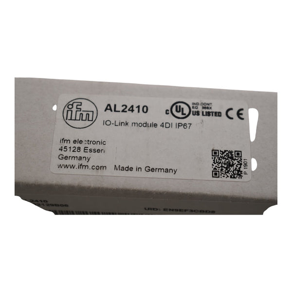 NEW IFM Effector IO-Link CompactLine module AL2410 4 DI M8 IP 67 – VB ...