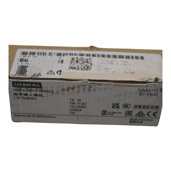 NEW Siemens 6ES7526-1BH00-0AB0 SIMATIC S7-1500, F digital input module ...