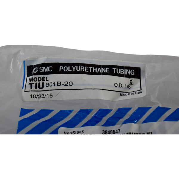 NEW SMC TIUB01B-20 1/8 od, blk, TIU POLYURETHANE TUBING – VB Industrial ...