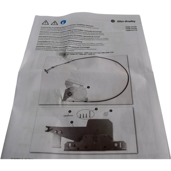 NEW Allen Bradley 194R-LFC03 Flange Mounted Cable Operated Disconnect ...