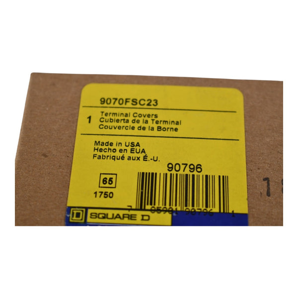 NEW Square D 9070FSC23 FINGER SAFE TERMINAL COVERS