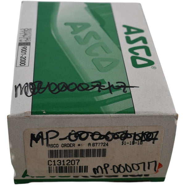 NEW ASCO C131207 Valve Rebuild Kit: Disc Packing/Lock Nut/Valve Body S ...