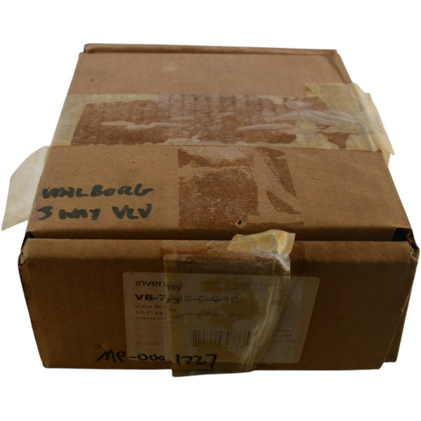 NEW Invensys VB-7313-0-4-10 Control Valve 3W 1-1/2IN G.S. CV=28.0 BODY ...