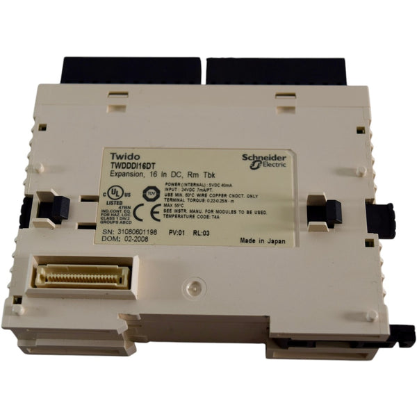 Schneider Electric TWDDDI16DT Expansion Module 24VDC – VB Industrial Supply
