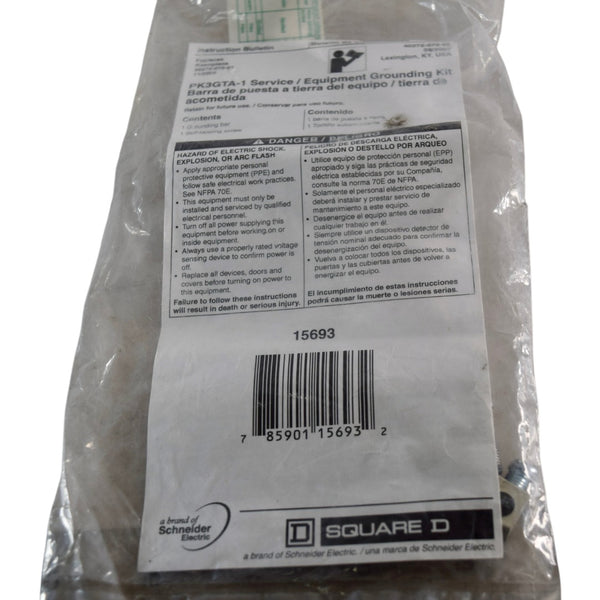 NEW Square D 15693 PK3GTA-1 Grounding Kit – VB Industrial Supply