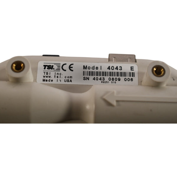 TSI Inc. 4043 Rev. E Mass Flow Meter 0-200 L/min 4000 Series USA Flowm ...